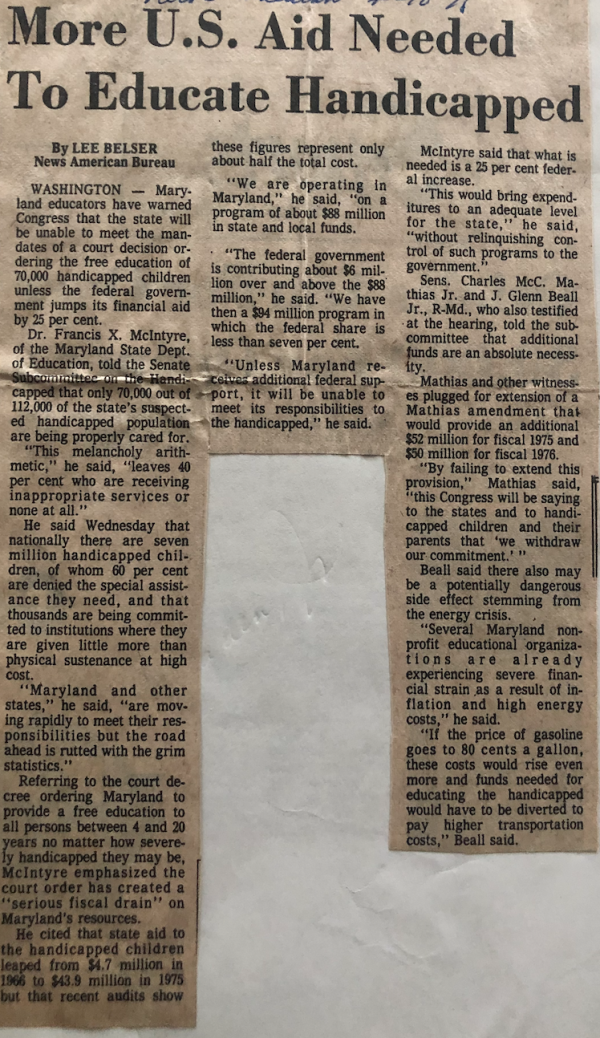 Historic Newspaper Articles – The Harford Center